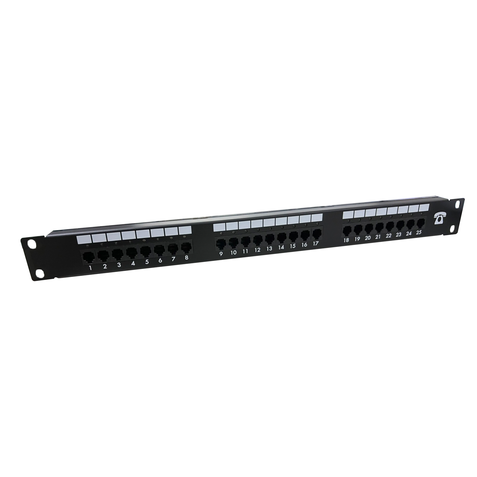 RJ-11 25埠PATCH PANEL(台製) - 越祥光電 Yueh Shyang